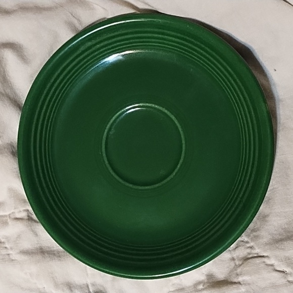 Fiestaware | Dining | Fiestaware Saucer In Dark Forest Green Older ...